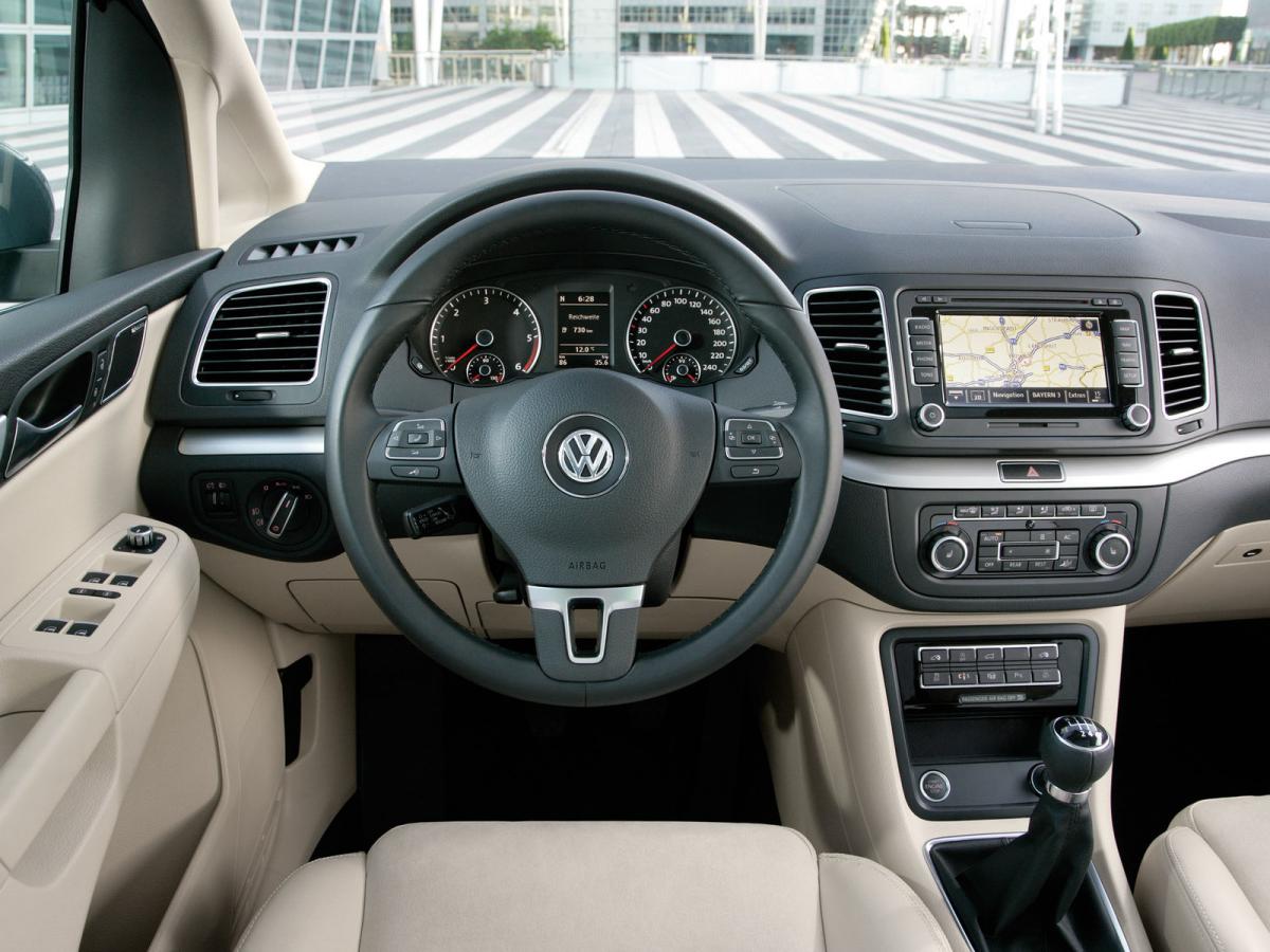 Volkswagen Sharan technical specifications and fuel economy
